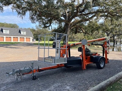 2013 JLG T350 TOWABLE BOOMLIFT - 35 FOOT REACH - HONDA GAS ENGINE | eBay