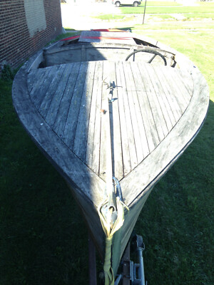 1936 GREAVETTE 20ft Runabout Parts Boat, Mahogany Muskoka Speedboat | eBay