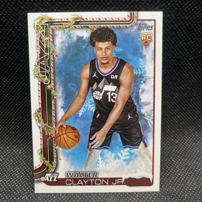 2025 Topps Holiday Basketball Walter Clayton Jr RC-#SSV-VC Photo ...