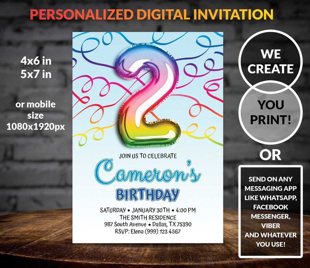 Invitation Card Design For 7th Birthday Boy - Infoupdate.org