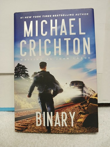 BINARY Michael Crichton Writing As John Lange HARDCOVER Dust Jacket ...