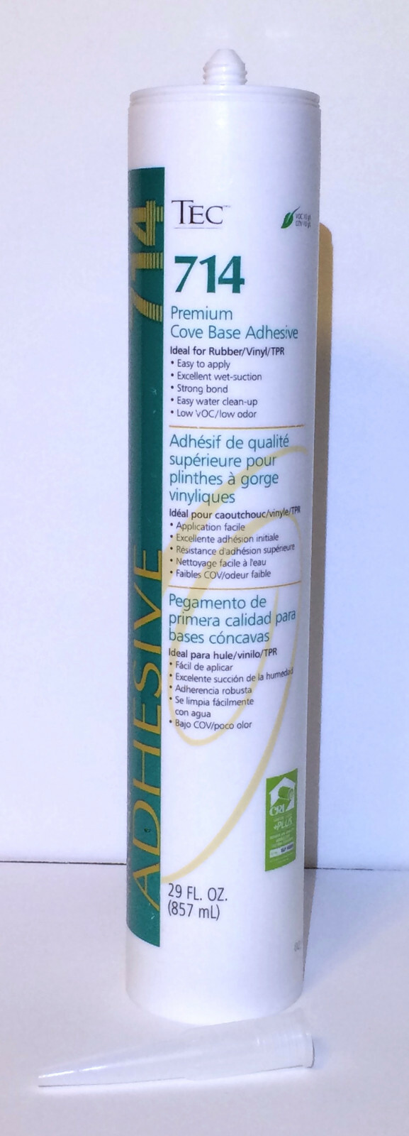 7x TEC 714 Premium Cove Base Adhesive GIANT SIZE 29 fl oz/857ml Rubber ...