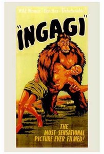 INGAGI Movie POSTER 27x40 Sir Hubert Winstead Daniel Swayne Charles ...