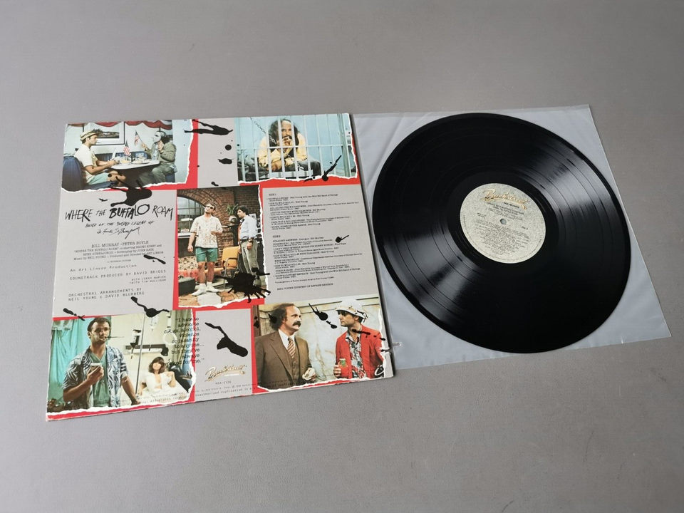 NEIL YOUNG DYLAN HENDRIX original Vinyl LP Soundtrack Where The Buffalo ...