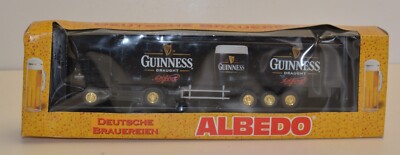 Albedo Guinness Draught 320108 plastic 8" Model Truck w box | eBay