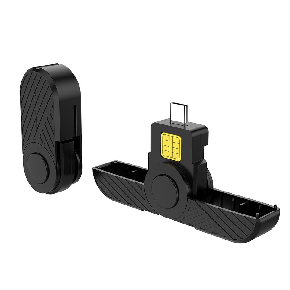 USB Card Reader Type-C USB Common Access CAC for SIM Chip ID Card ...