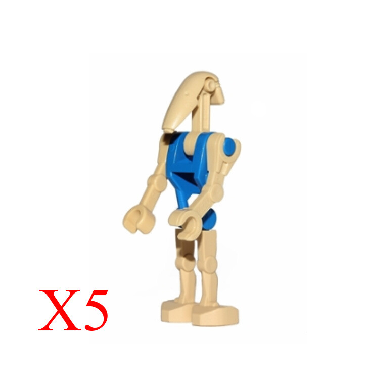 Lego Battle Droid Super Commando Pilot Security Droid Star Wars ...