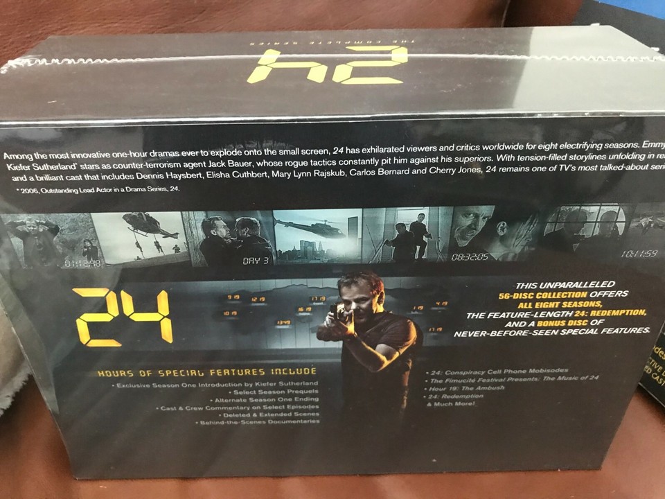 24: The Complete Series (DVD, 2010, 55-Disc Set) *RARE* Kiefer ...