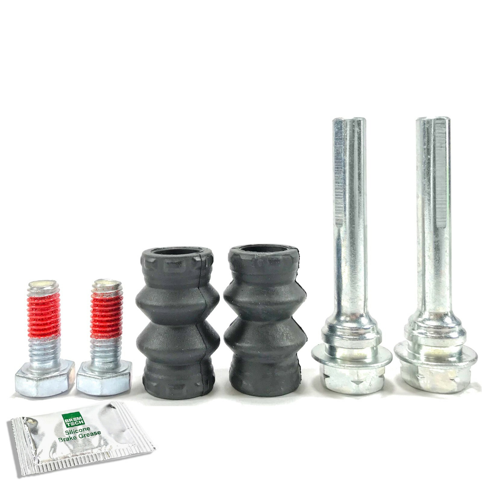 FRONT BRAKE CALIPER SLIDER PINS GUIDE BOLT KIT FITS: RENAULT MODUS 04 ...