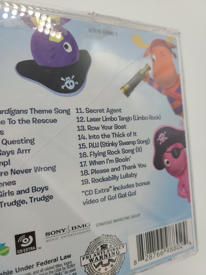 The Backyardigans Audio CD By BACKYARDIGANS Nick Jr Theme Song Yeti ...