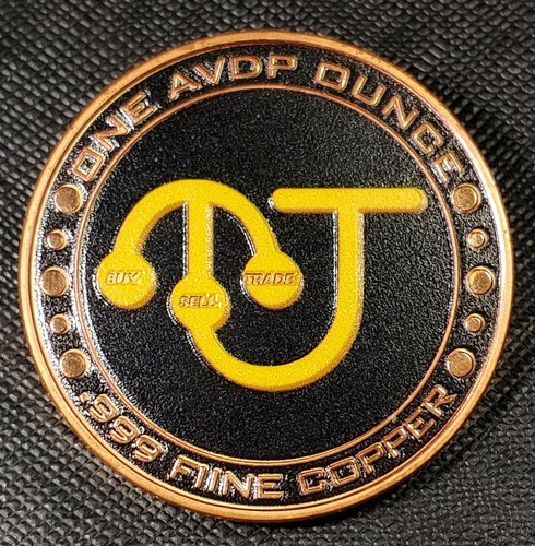 Custom Black Patina 1 oz Copper Round - MJ Pawn Pawnbroker Pickers in ...