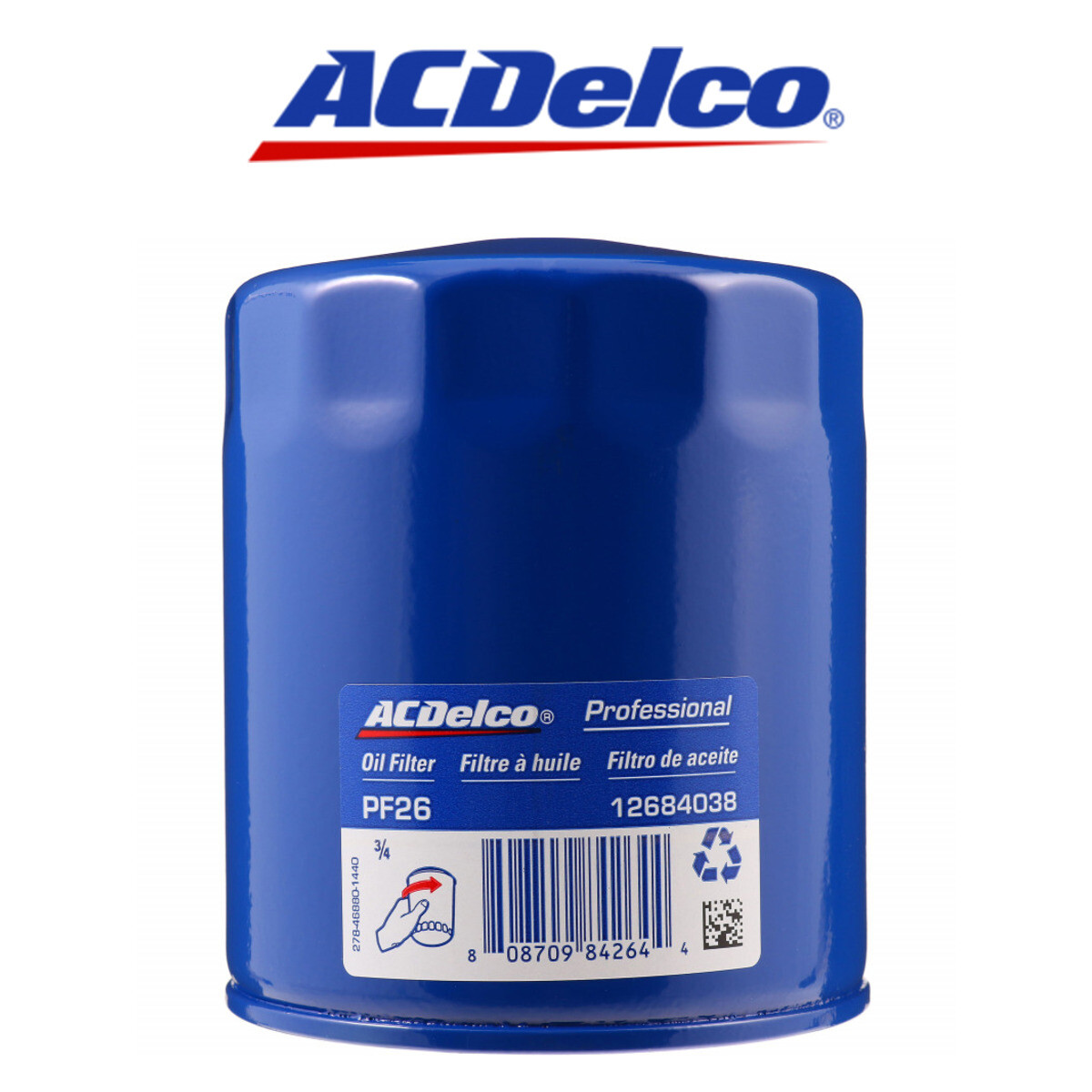 AC-Delco PF8 - cross reference oil filters | oilfilter-crossreference.com