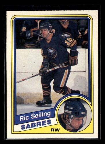 1984-85 O-Pee-Chee #31 Ric Seiling "Set Break" Mint Buffalo Sabres | eBay
