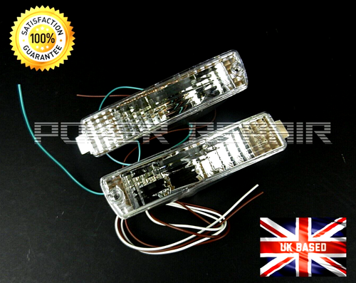 FOR VOLKSWAGEN GOLF 2 MK2 1990-92 CRYSTAL CLEAR FRONT INDICATORS LIGHT ...