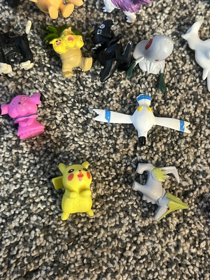 Lot of 48 Mini Miniature Pokemon Toys Figures RL China | eBay