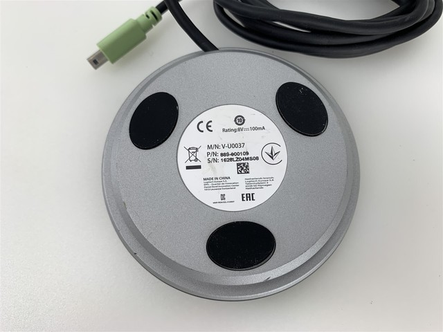 Logitech V-u0037 889-000109 Group Conference Expansion Mic Microphone ...