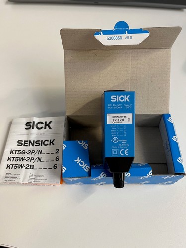 Sick Contrast sensor. KT5W-2N1116 (PN 1018045) New, in original SICK ...