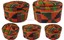 Men Women Kids Traditional Kent Kofi Hat African Cap Kufi Gold Orange ...