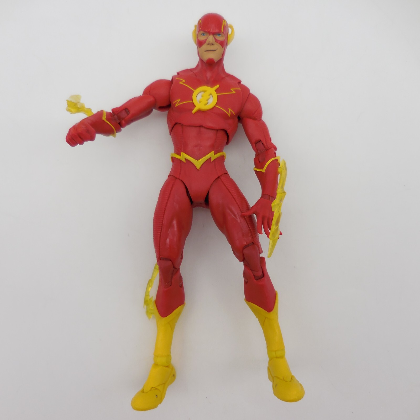 DC Multiverse The Flash Figure w/ 3 Lightning Bolts - DC Rebirth ...