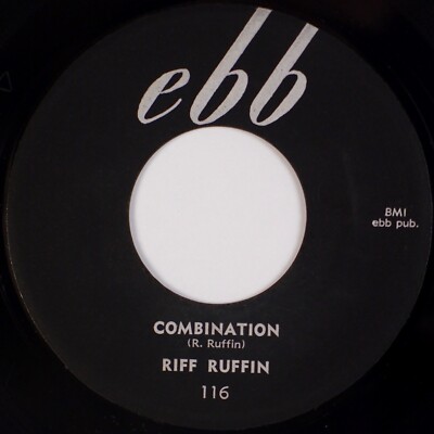 RIFF RUFFIN: Combination / True Confession EBB Blues 7” R&B 45 MP3 | eBay