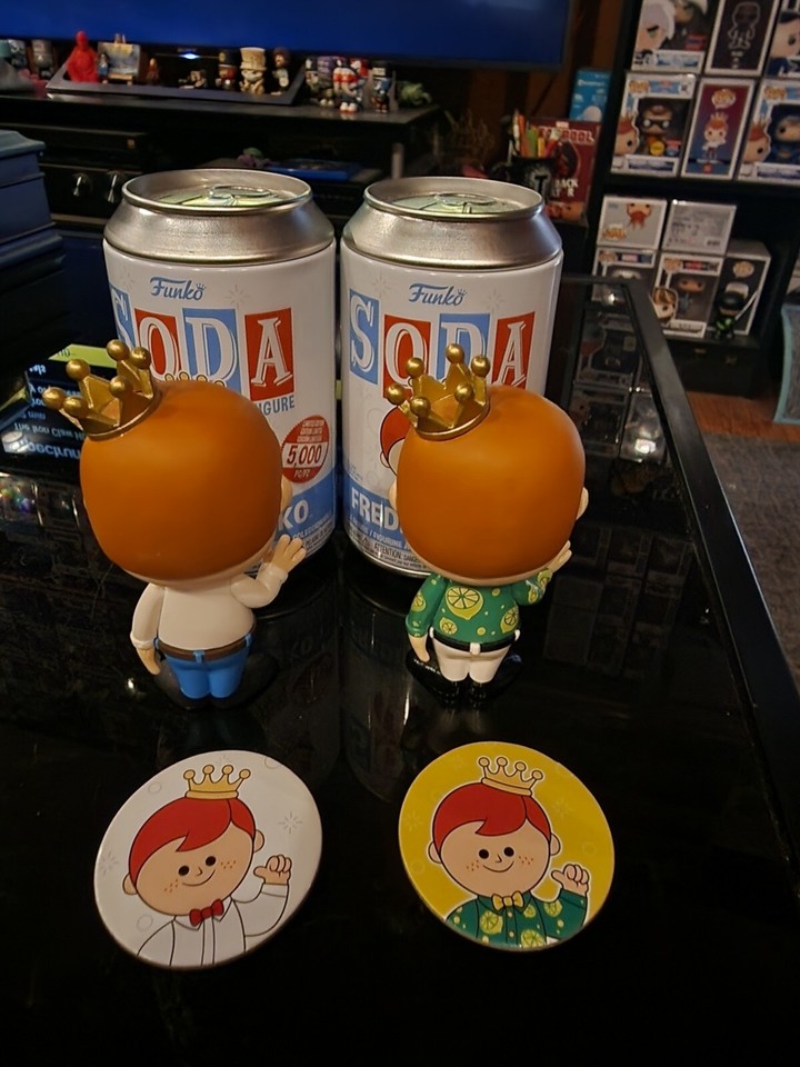 FUNKO POP SODA ! LEMON LIME SHIRT FREDDY FUNKO CHASE & COMMON | eBay