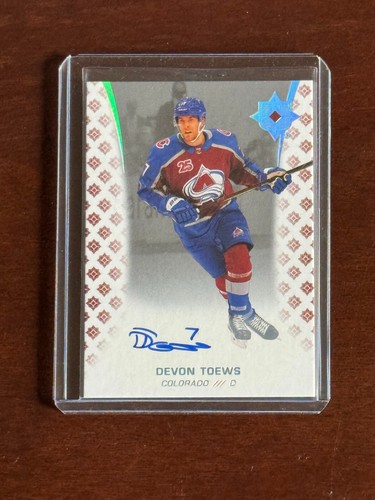 Devon Toews 2020-21 Ultimate Collection #27 AUTO!!! | eBay