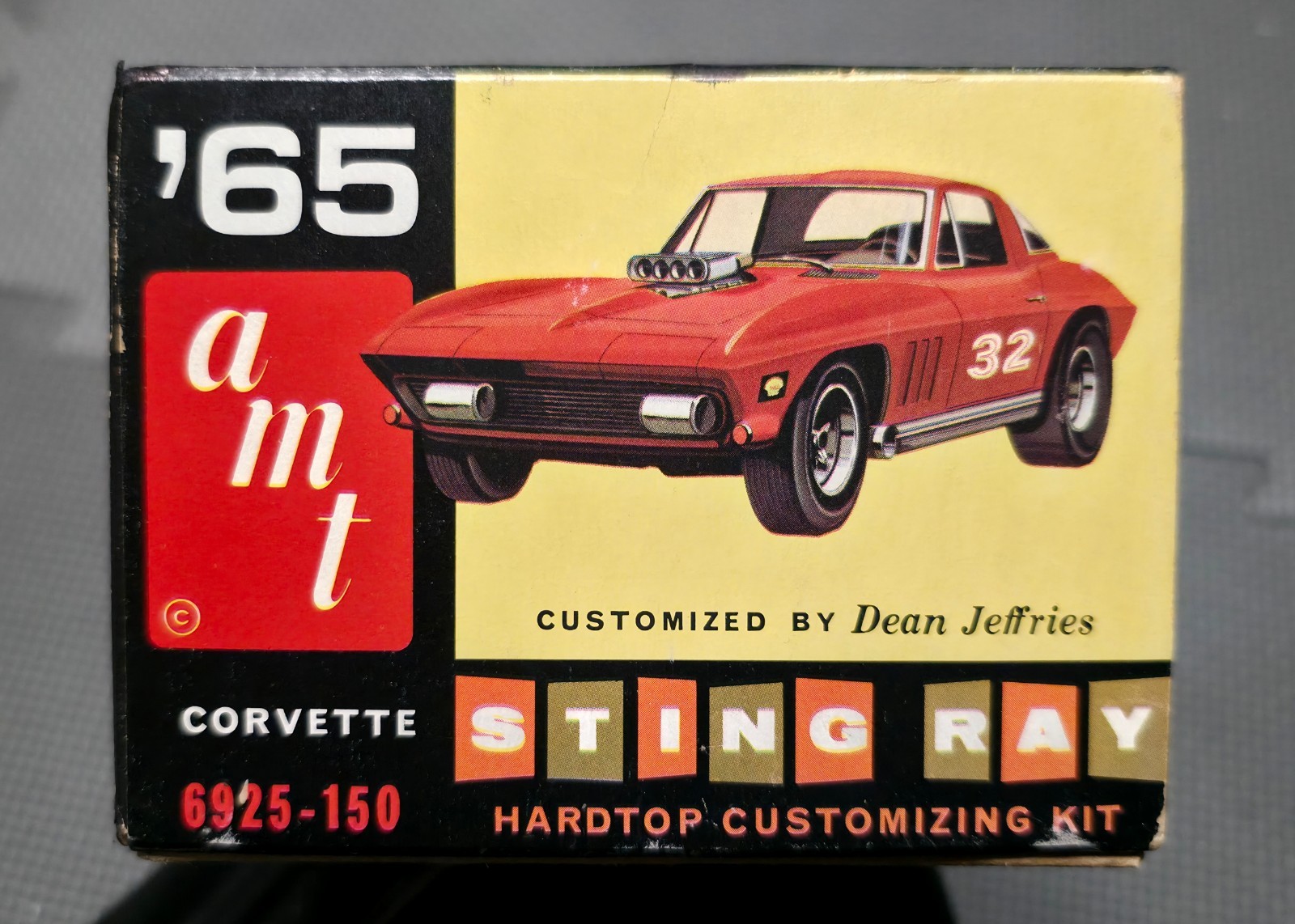 61 year old VINTAGE - AMT 1965 Corvette hardtop 3in1 Customizing kit ...