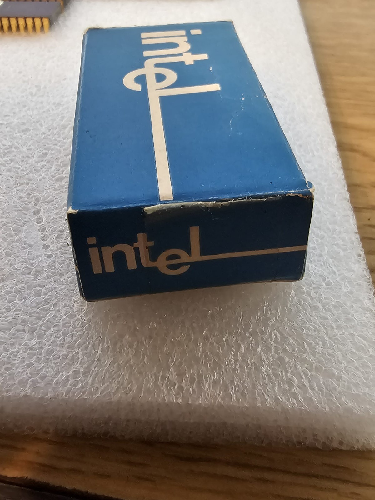 NEW RARE VINTAGE CERAMIC GOLD IC INTEL MCS C8080B CPU C8080 EARLY ...