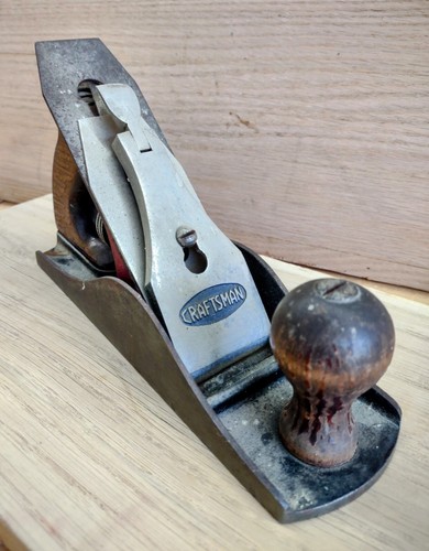 Vintage Craftsman Hand Wood Plane, smooth sides & bottom ~ 9 3/4 ...