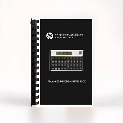 HP-15C Collector's Edition Scientific Calculator Advanced Functions ...