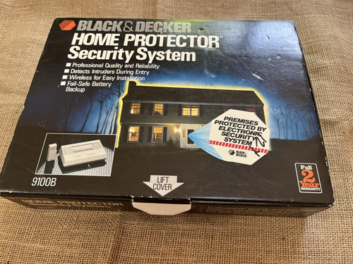 Black & Decker Home Protector Security System 9100B-New/Open Box | eBay