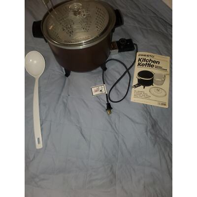 Vintage 6 Quart Multi Cooker Kitchen Kettle by Presto Model 06000 ...