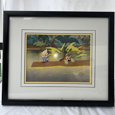 Animaniacs Mindy and Buttons Original Production Cell Up the Crazy ...