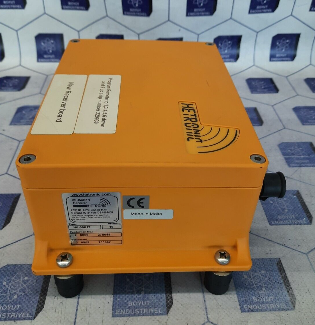 HETRONIC H0-00017 CS 458RXN - LW9-CS458-RXN | eBay