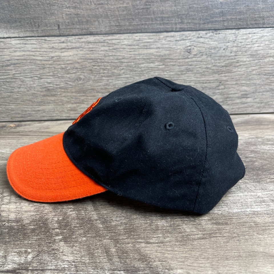 San Francisco Giants Baseball Cap Men's Black Orange 100% Cotton ...