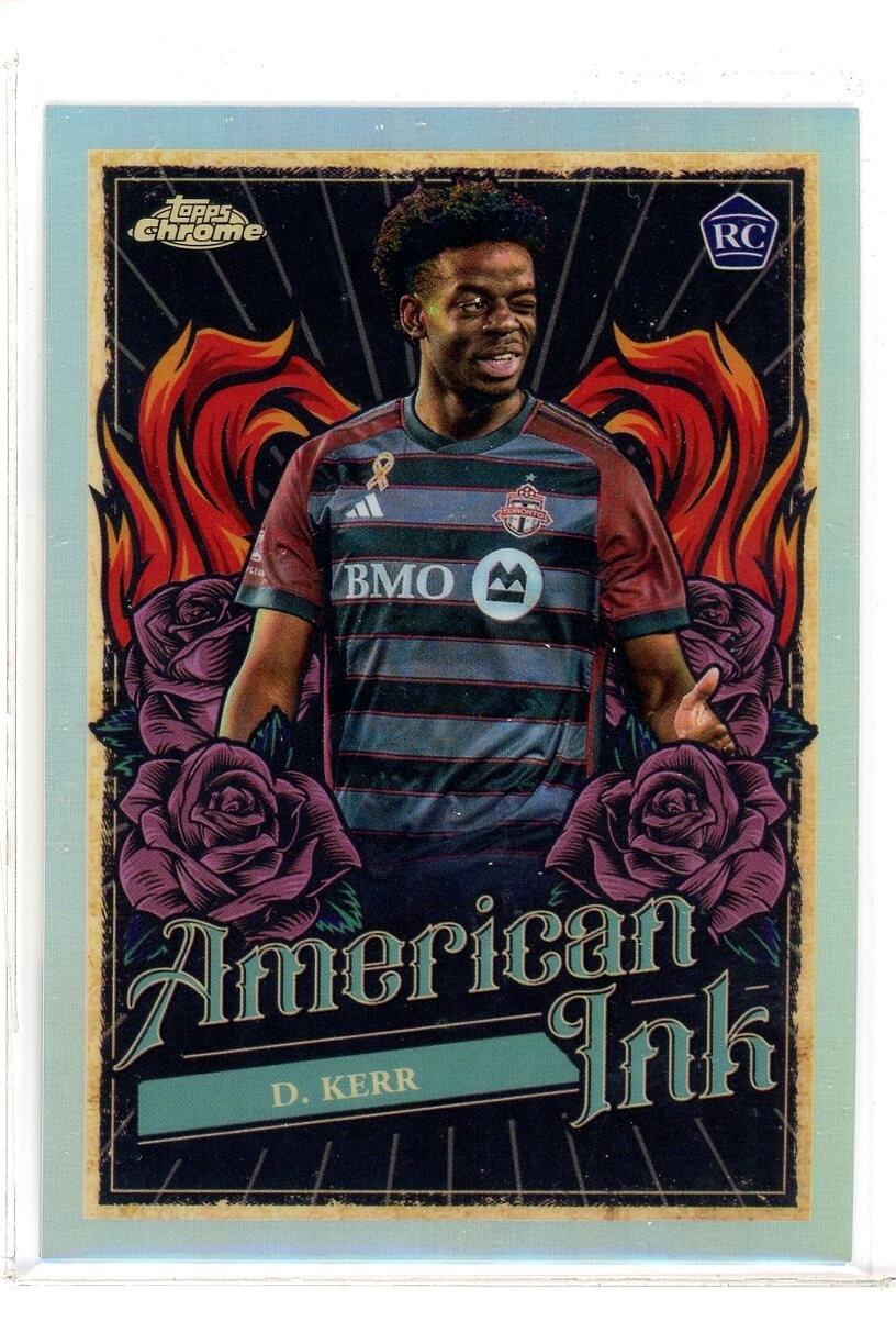 2024 Topps Chrome MLS DeAndre Kerr American Ink Insert (CM) | eBay
