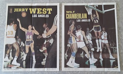 1970 topps basketball poster sets complete 24 set Collated Ex Mt To Nmt ...