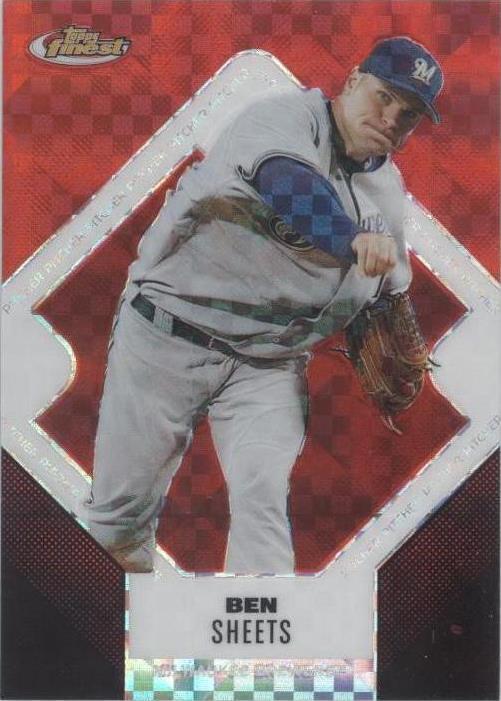 2006 Topps Finest - Ben Sheets #103 Red X-Fractor /250 for sale online ...