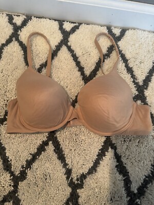 Victorias Secret Body By Victoria Lined Perfect Bra Tan 34c | eBay
