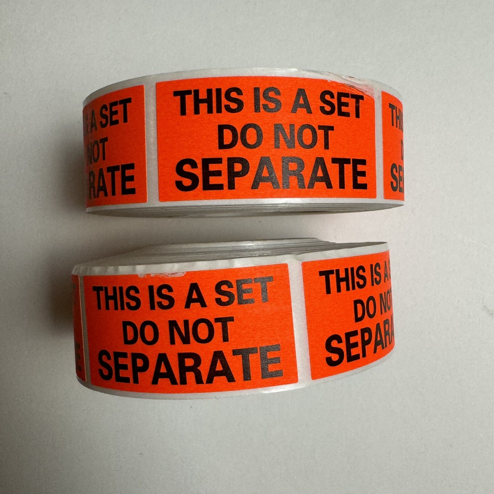 This Is A Set Do Not Separate Stickers 2 Rolls / 1,000 Stickers | eBay