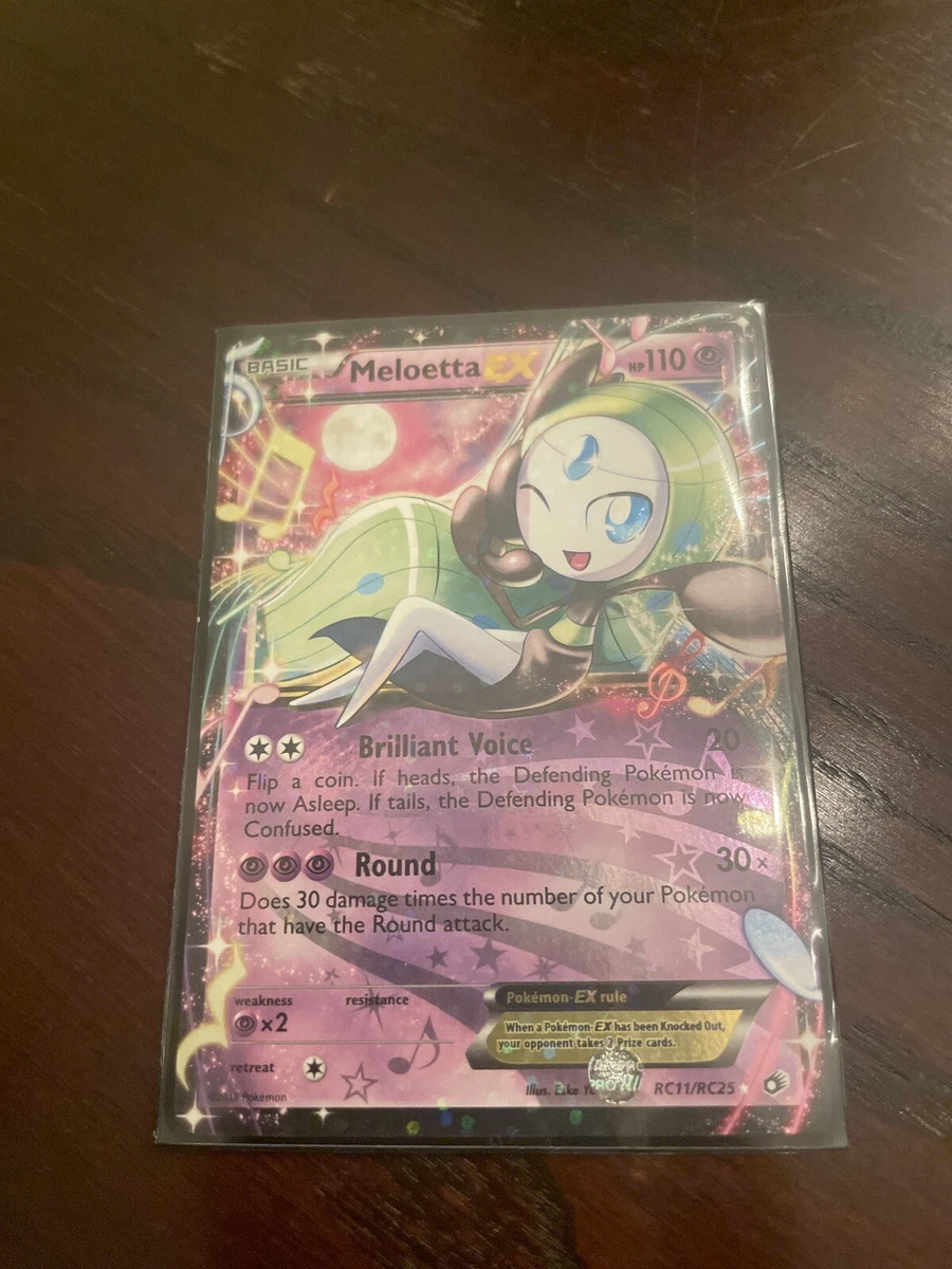 Meloetta Pokemon Card