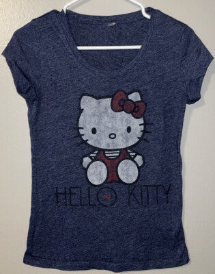 Vintage 90s Hello Kitty T Shirt Size Small Fitted | eBay