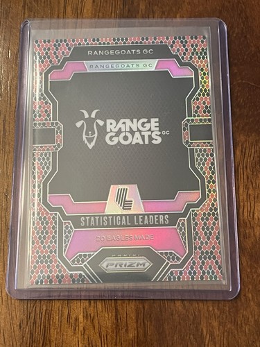 2024 Prizm LIV Golf RANGE GOATS LOGO FOTL-Exclusive Snakeskin Prizm #88 ...