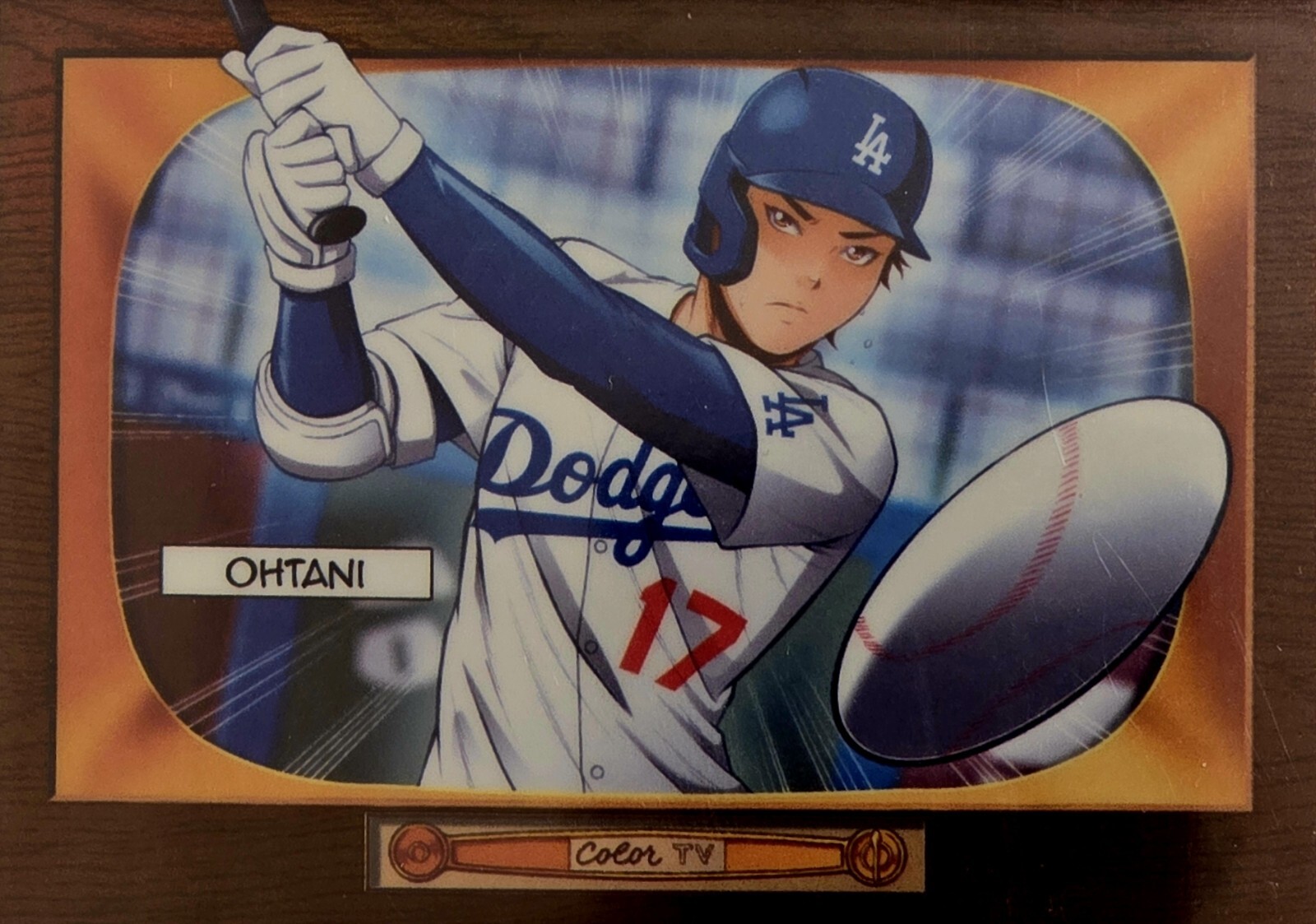 2024 Bowman Baseball SHOHEI OHTANI 1955 Bowman Anime Case Hit Dodgers ...