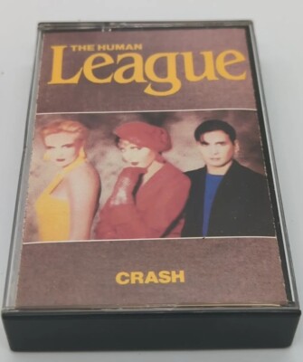 Crash by The Human League - Cassette (A&M Records, 1986) CS 5129 ...