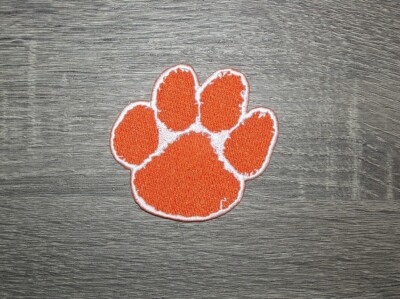 Clemson Tigers University College Embroidered Iron On Patch 3" x 2.75 ...
