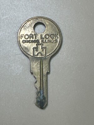 Vintage Factory FORT LOCK Key #C092A | eBay