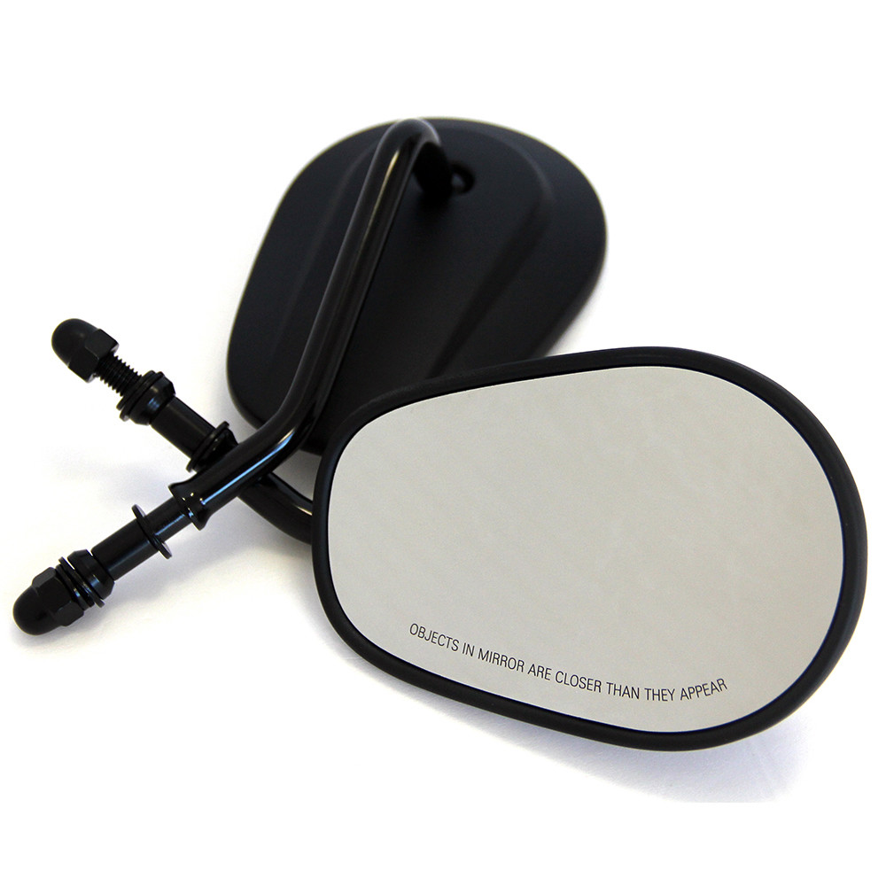 2x Side view Mirrors Pair for Jeep Wrangler CJ7 / YJ / TJ / JK Tubular ...