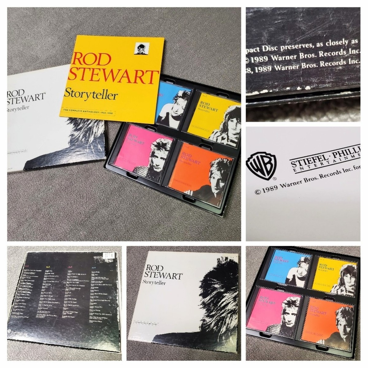 Rod Stewart Studio Albums Box Set Rod Stewart CD Collection Album