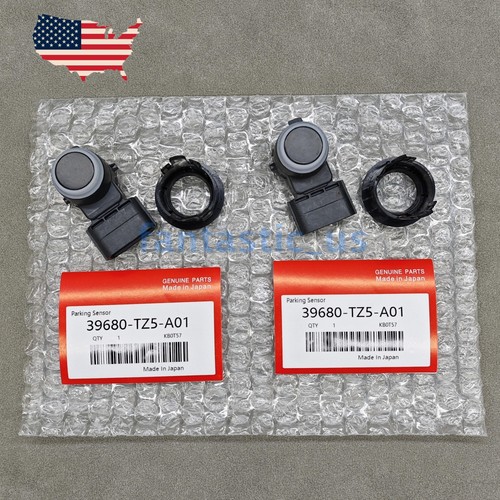 New 2PCS Bumper Parking Sensor & Retainer Fits For Acura MDX RLX 2014 ...